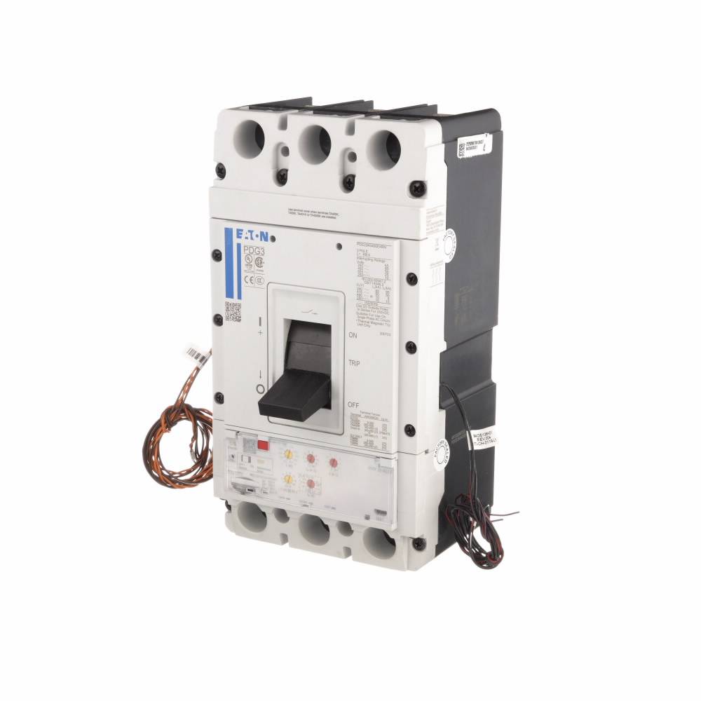 EATON PDG33K0400E4ZK PDG3 PD3 Global Ratings, 600 VAC, 400 A, 50 kA ...