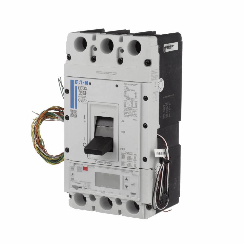EATON PDG33M0250P9WN PDG3 PD3 Global Ratings, 600 VAC, 250 A, 65 kA ...