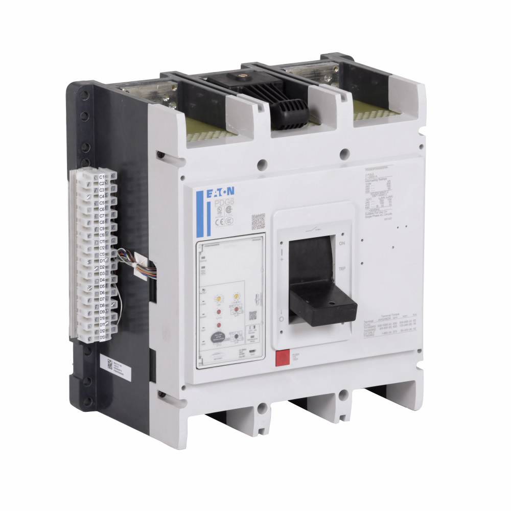 EATON PDG63M2000E5MM PDG6 PD6 Global Ratings, 600 VAC, 2000 A, 65 kA ...