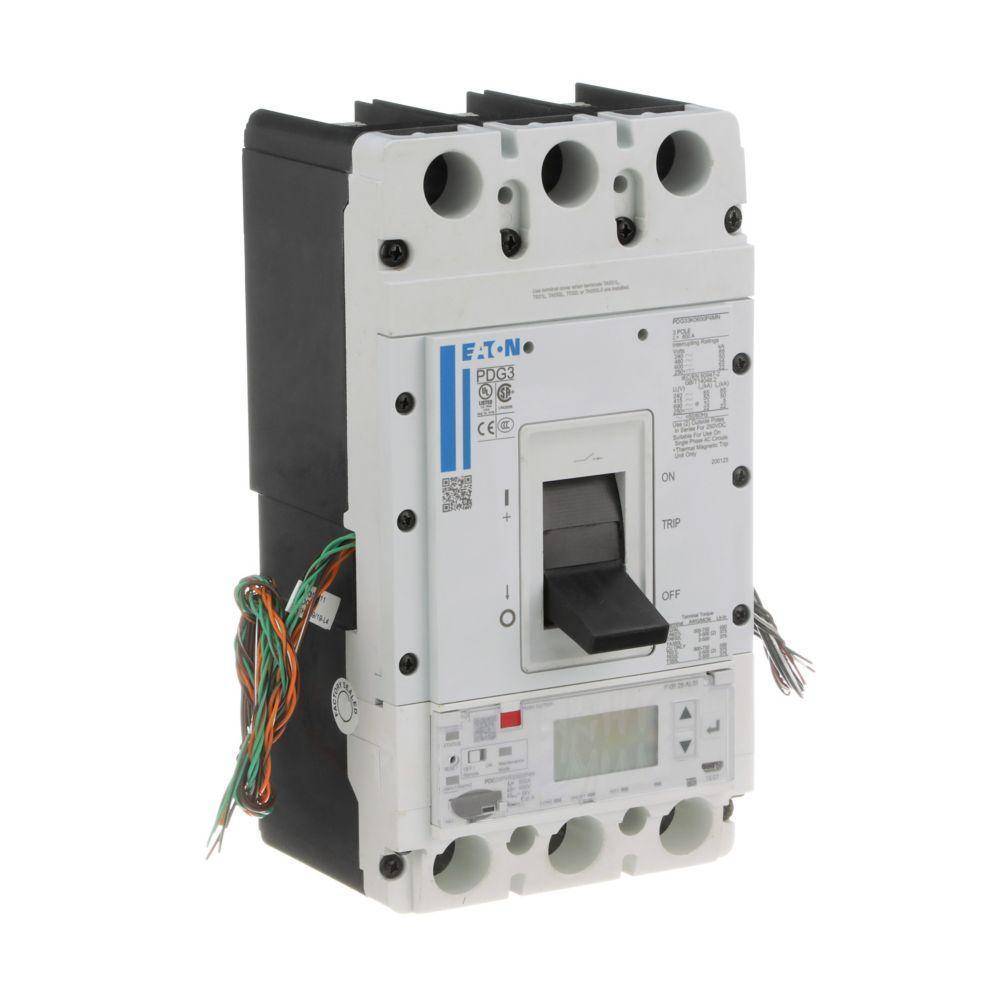 EATON PDG33GH400P4DJ PDG3 Globally Rated Molded Case Circuit Breaker ...