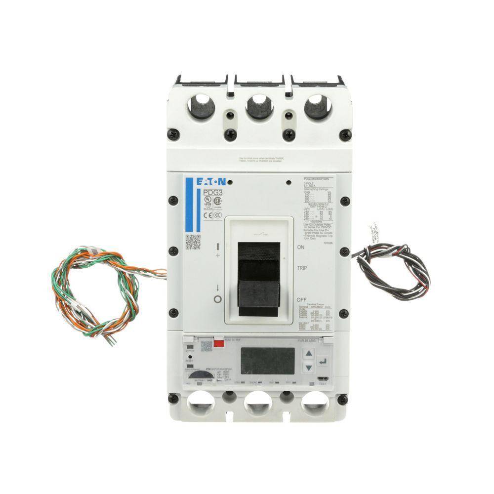 EATON PDG33G0125D3ML PDG3 Globally Rated Molded Case Circuit Breaker ...
