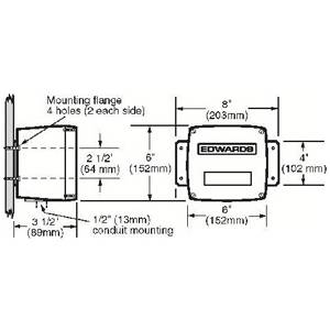 24 VAC/VDC, Edwards Signaling 5540M-24AQ Adaptatone Electronic Audible ...