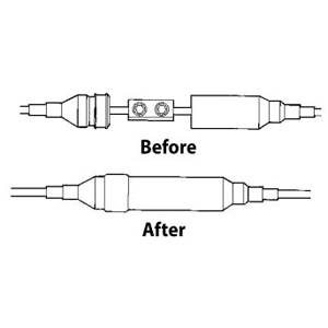 600V, 14 to 8 AWG, Engineered Products Company 10703 Self-Sealing Cable ...