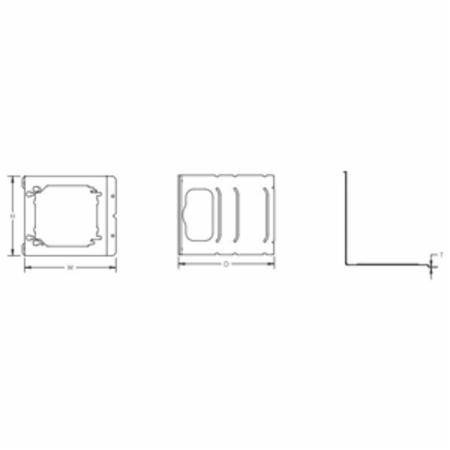 Pentair C6 CADDY® Electrical Box Bracket