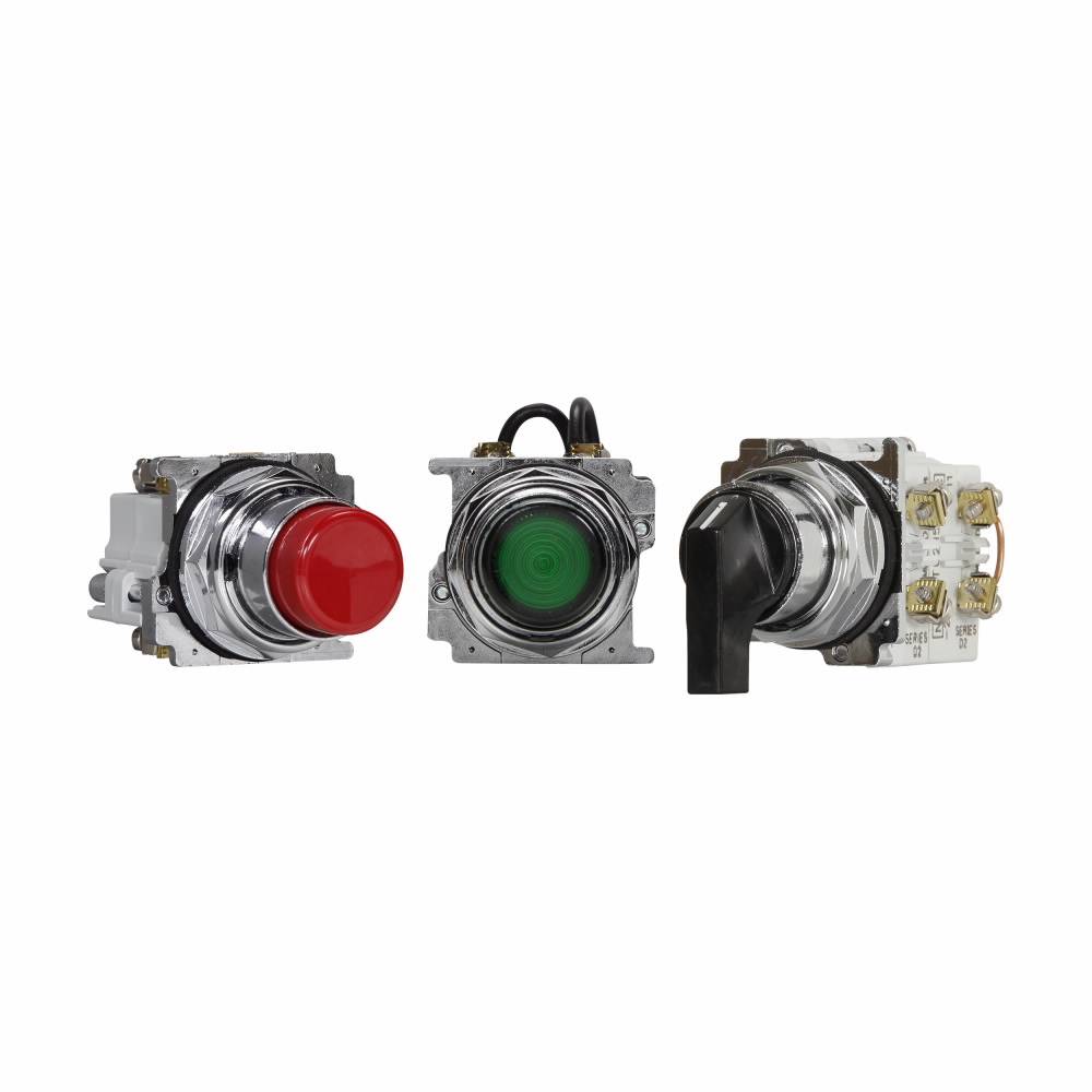 EATON 10250T31B-POP 10250T Pushbutton, 1NO-1NContact, Pushbutton Operator