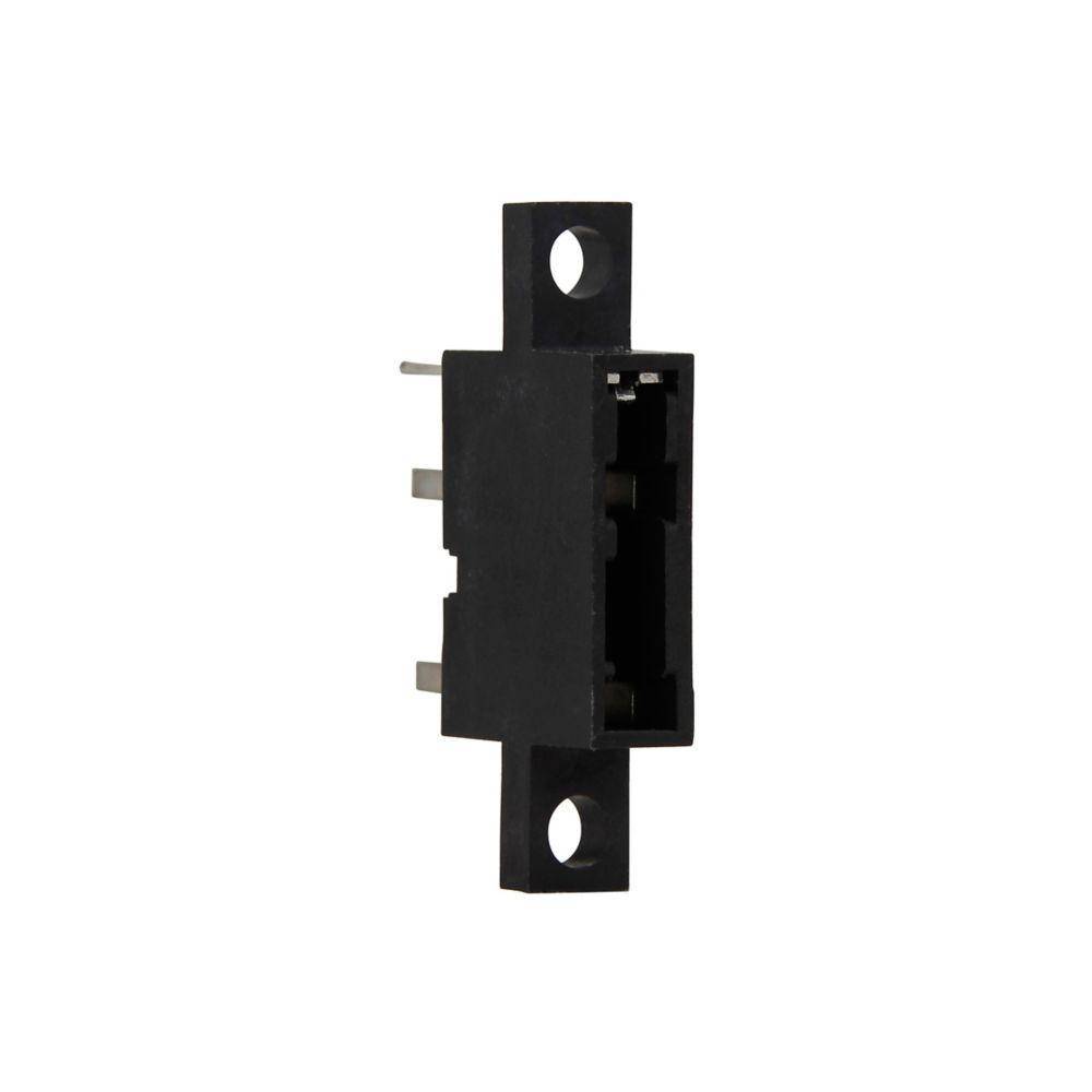 Bussmann BK/HLT-F Fuse Holder With Flange, 125 VAC/60 VDC, 15 A, 1 Poles