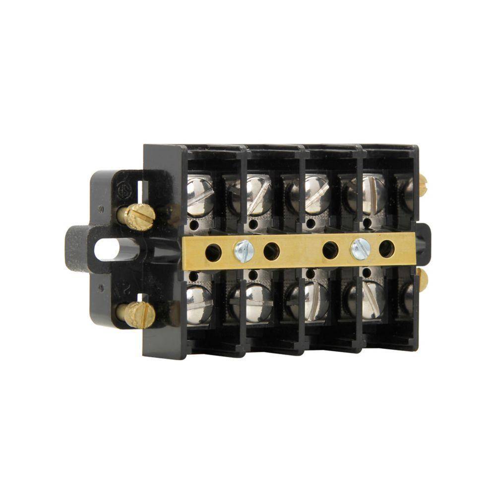 Bussmann KUSC8-W Shorting Strap and Screw Terminal Block Strips and ...