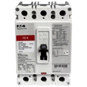 EATON FD3225 C Series Type FD Molded Case Circuit Breaker, 600 VAC/250 ...