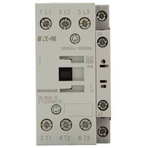 EATON XTCE038C10A Full Voltage Non-Reversing IEC Contactor, 110/120 VAC ...