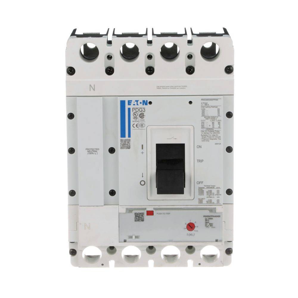 EATON PDG34F0250VFAJ Power defense Globally Rated Molded Case Circuit ...