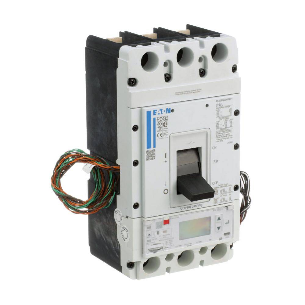 EATON PDG33M0125P5WK Power Defense Globally Rated Molded Case Circuit ...