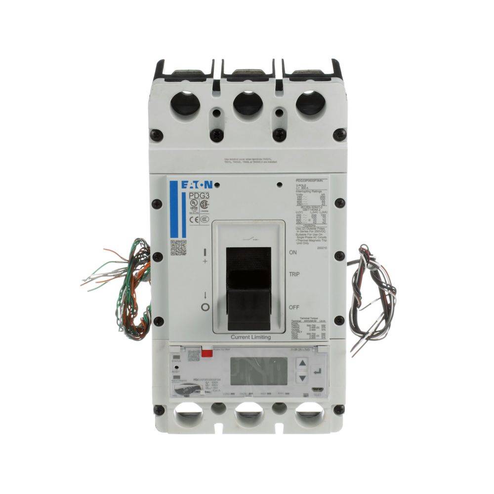 EATON PDG33PH400P3MK Power Defense Globally Rated Molded Case Circuit ...