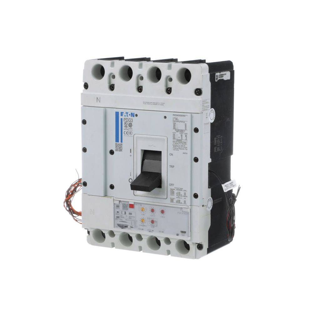EATON PDG34G0400E4ZJ Power Defense Globally Rated Molded Case Circuit ...