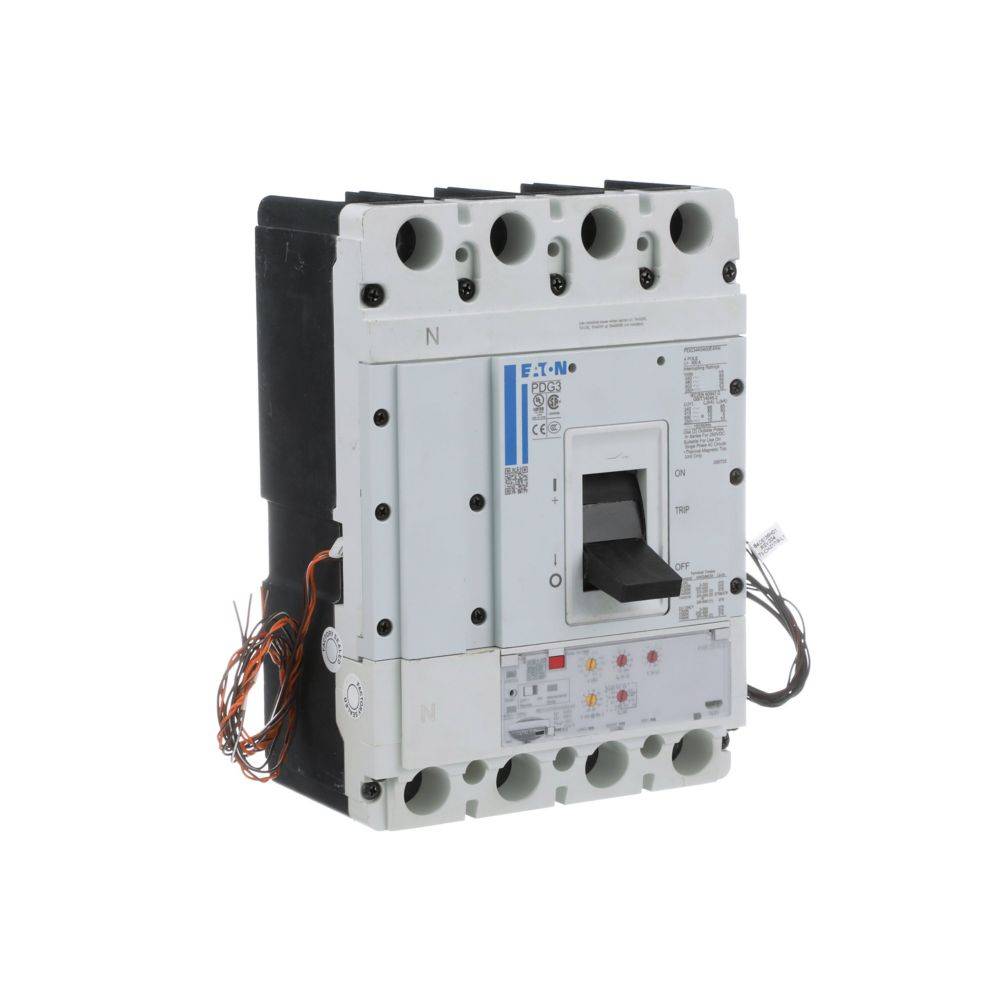 EATON PDG34G0400E4ZJ Power Defense Globally Rated Molded Case Circuit ...
