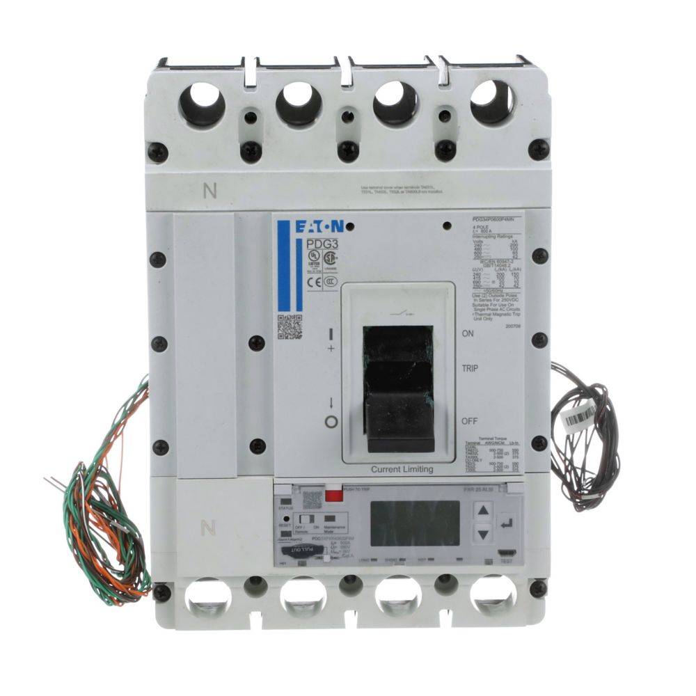 EATON PDG34NH400D4ML Power Defense Globally Rated Molded Case Circuit ...