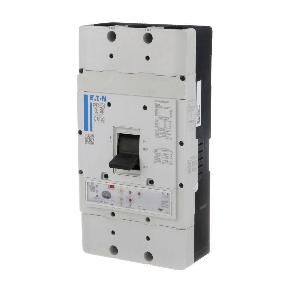 EATON PDG43G0800E2NK Power Defense Globally Rated Molded Case Circuit ...