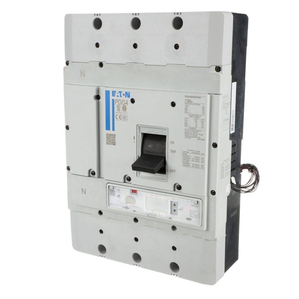 EATON PDG44G0800P2YK Power Defense Globally Rated Molded Case Circuit ...