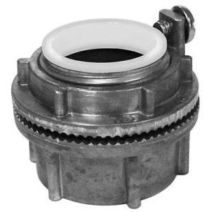 Appleton® HUB-400B Insulated Throat Straight Conduit Hub With Bonding ...