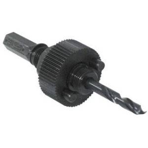 7/16" Hex with 3-Flat Shank, Arbor for 1-1/4 to 6" Hole Saw, Greenlee ...