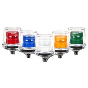120 to 240 VAC, Federal Signal 225XL-120-240R Warning Light, Red Lens