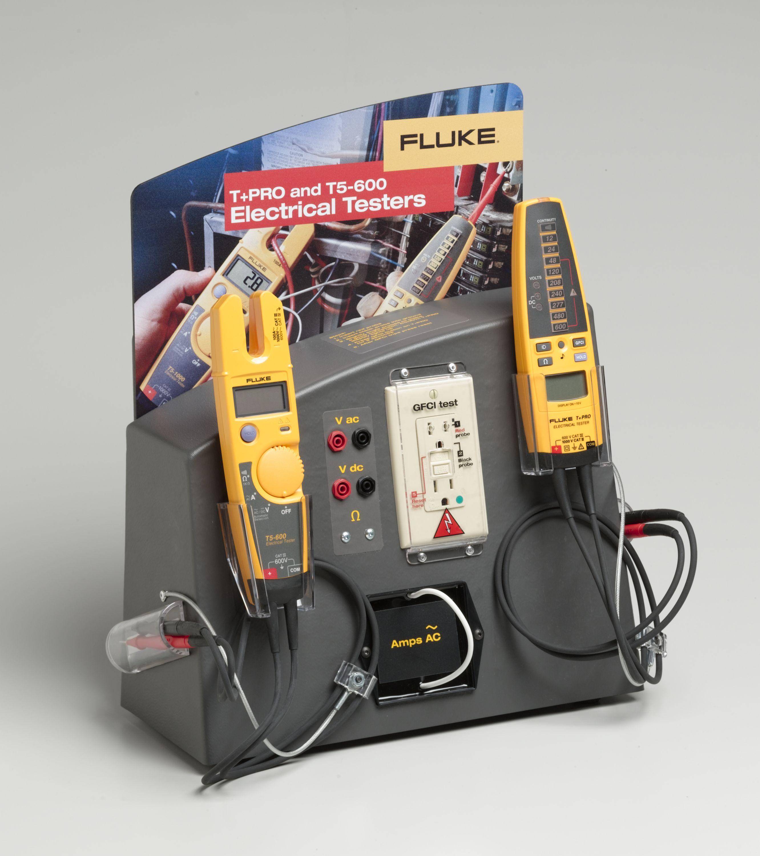 Fluke® FLUKE-378-FC Non-Contact Voltage AC/DC Clamp Meter, 600/1000 VAC ...