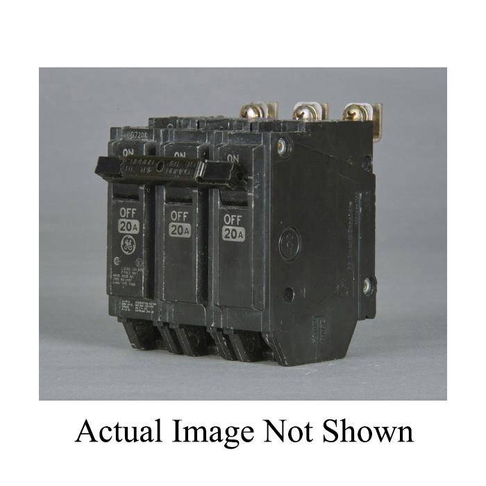 GE THQB3415 Q-Line® Type THQB Miniature Circuit Breaker, 415 VAC, 15 A ...