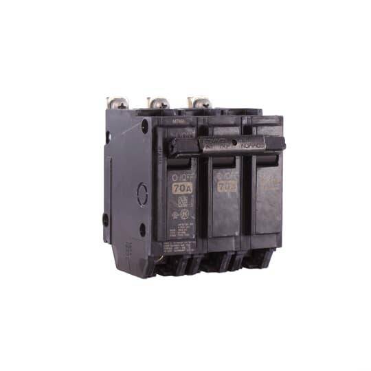 GE THQB32070RC THQB-RC Thermal Magnetic Circuit Breaker, 240 V, 70 A ...