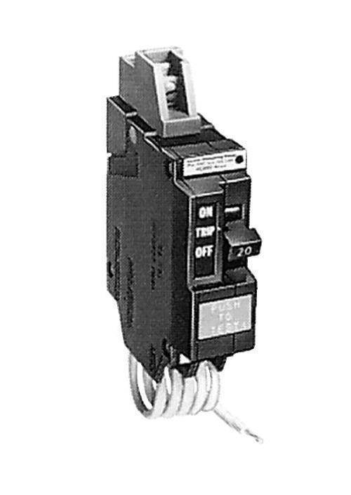 GE THQC21100 Q-Line® Type THQC Miniature Circuit Breaker, 120/240 VAC ...
