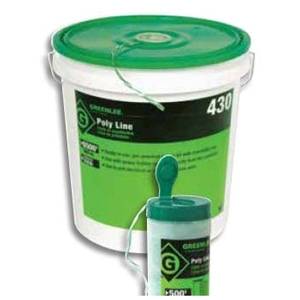 2200', Greenlee Textron Inc. 37959 Fishing System Poly Line, 500 Lb ...