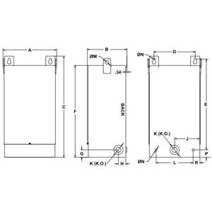 10 kVA, Hammond Power Solutions C1F010LES HPS Fortress™ Encapsulated ...