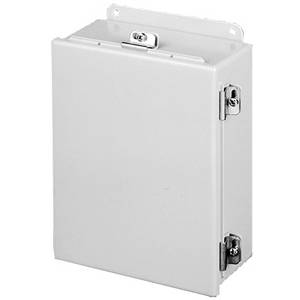12 x 10 x 5, Hoffman A1210CHNF Wall Mount Enclosure, NEMA 4/12/13/IP66 ...