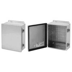 16 x 14 x 6, Hoffman A1614CHAL Continuous Hinge Enclosure, NEMA 12/13 ...