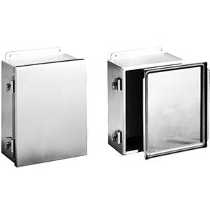 8 x 6 x 4, Hoffman A8064NFSS Clamp Cover Enclosure, NEMA 3R/4/4X/12/13 ...