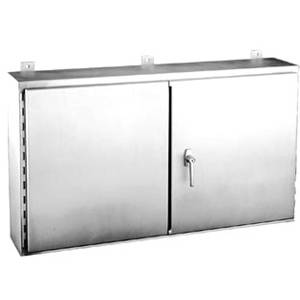 36 x 60 x 12, Hoffman A366012WFSSLP Wall Mount Enclosure, NEMA 12/IP55 ...