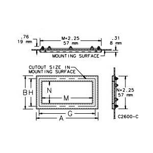 Pentair APWK1711NF Enclosure Window Kit