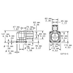 Pentair CCS2SJLG COMPACT™ Enclosure Pendant Arm Set Up Joint