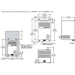 Pentair DAH4001B Enclosure Electric Heater
