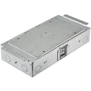 2-Gang, Rectangular, Hubbell Incorporated AFB2G25 Floor Box