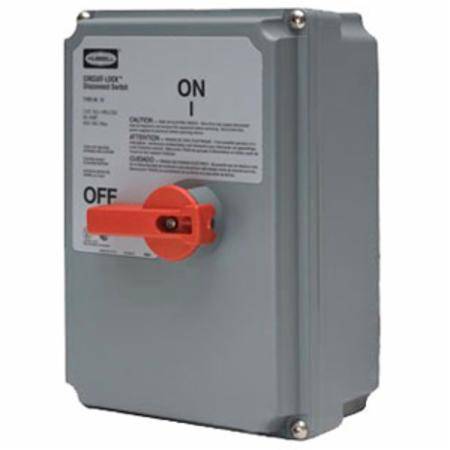 120/240/480/600 VAC, 60 A, Hubbell Incorporated HBLDS6AC Circuit-Lock ...