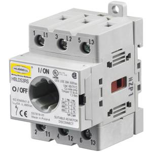Hubbell Incorporated HBLDS3RS Twist-Lock® Locking Device Disconnect Switch
