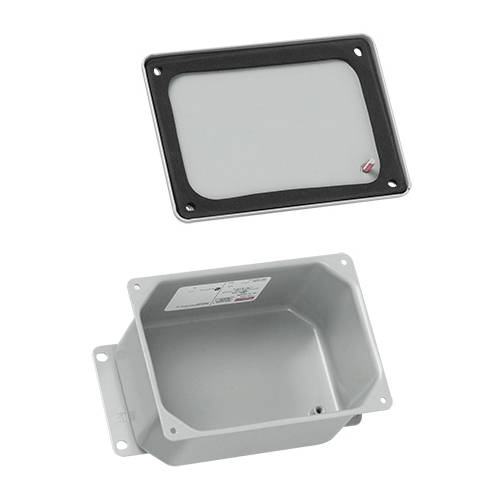 Hoffman A1045DSC Contoured Junction Box, 10-1/4 in H x 4 in W x 3-3/4 ...