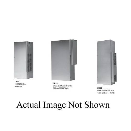Hoffman PROAIR CR290446G404 1-Phase Air Conditioner, 460 VAC, 2.4/2.5 A ...