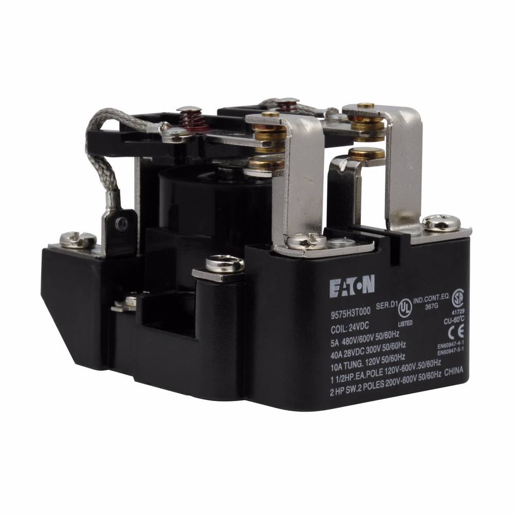 EATON 9575H3B100 Type AA Open Style General Purpose Relay With Blowout ...