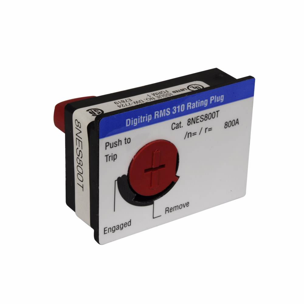 EATON 8NES500T Digitrip RMS 310 Electronic Fixed Breaker Rating Plug ...