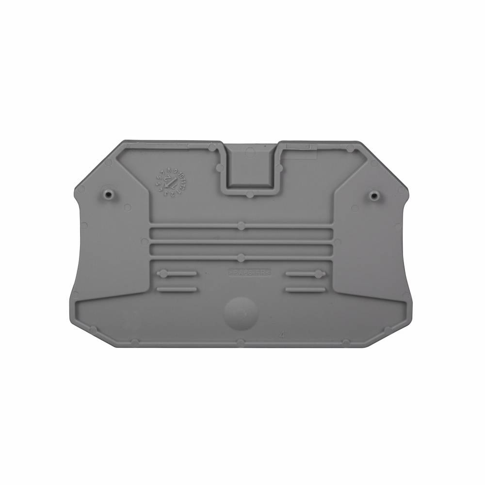 EATON XBACUT4D22 Terminal Block End Cover, For Use With XBUT25D22 ...