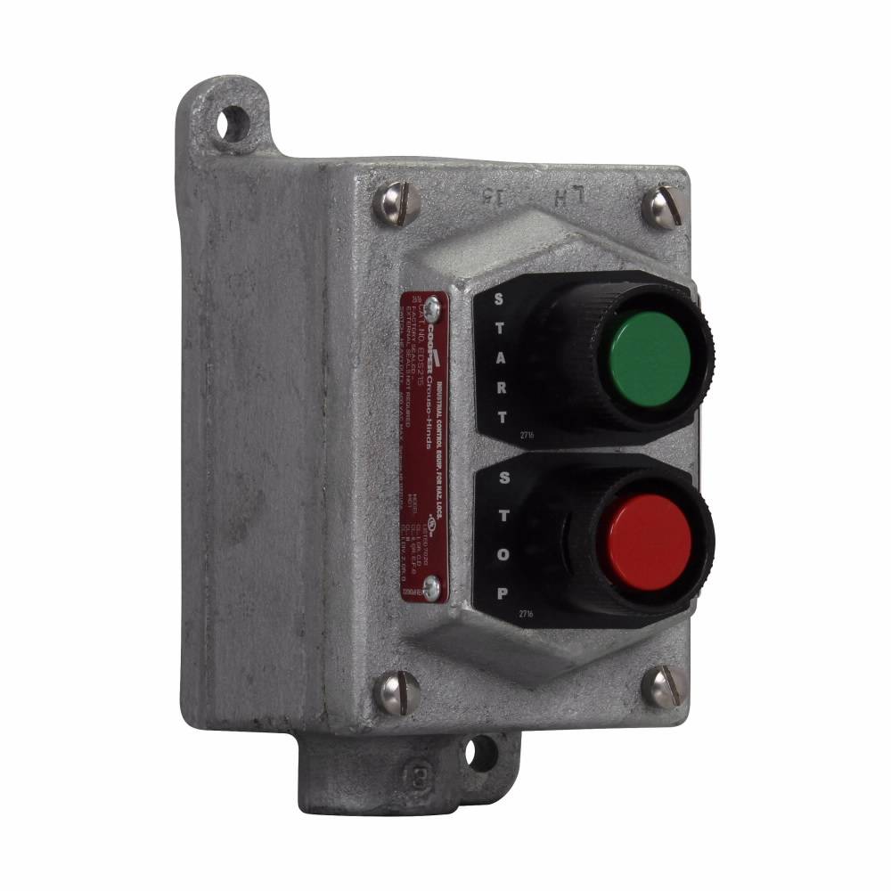 Crouse-Hinds FlexStation™ EDS2190 2-Circuit 1-Gang Factory Sealed Fully ...