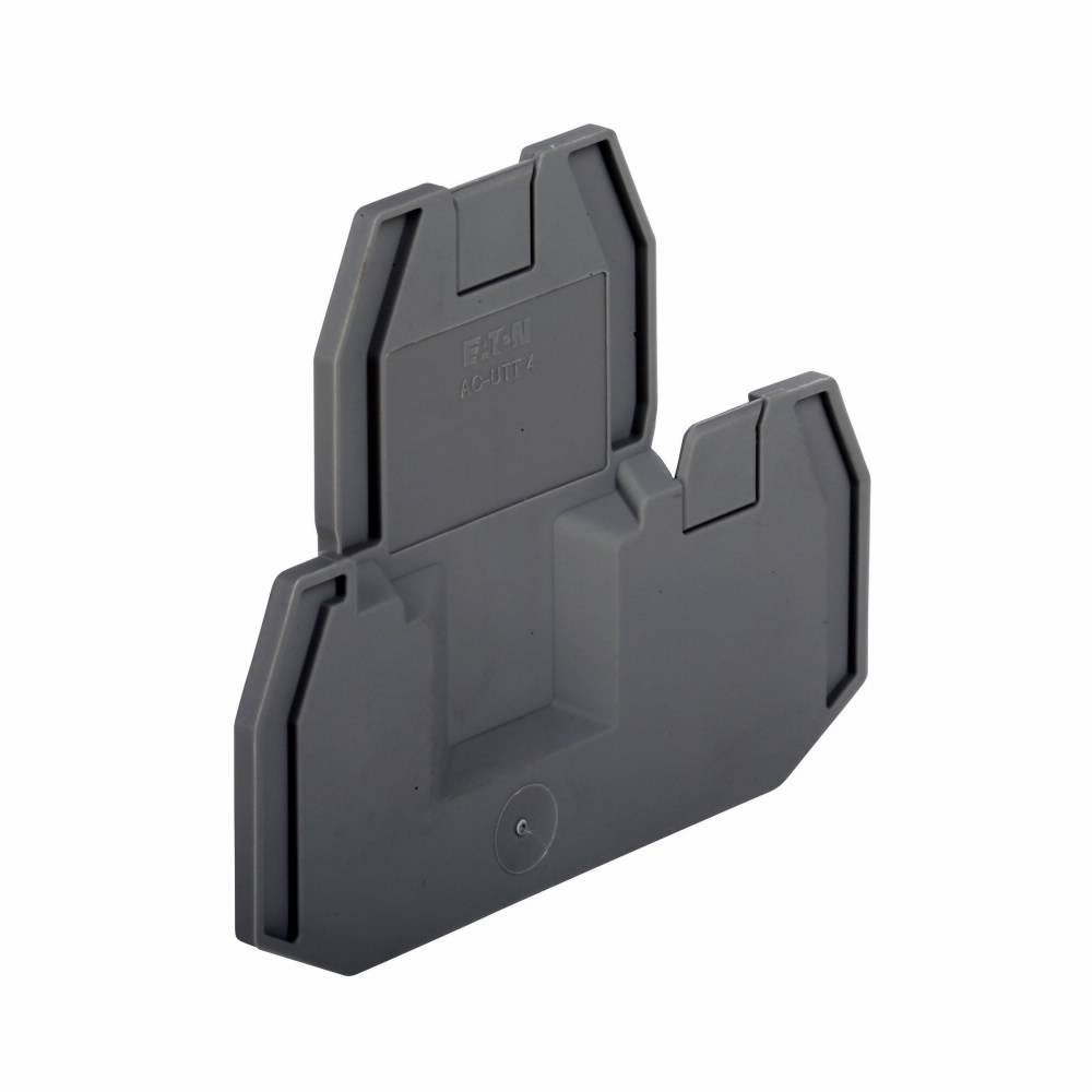 EATON XBACUTT4 1-Tier Feed-Through Terminal Block End Cover, For Use ...