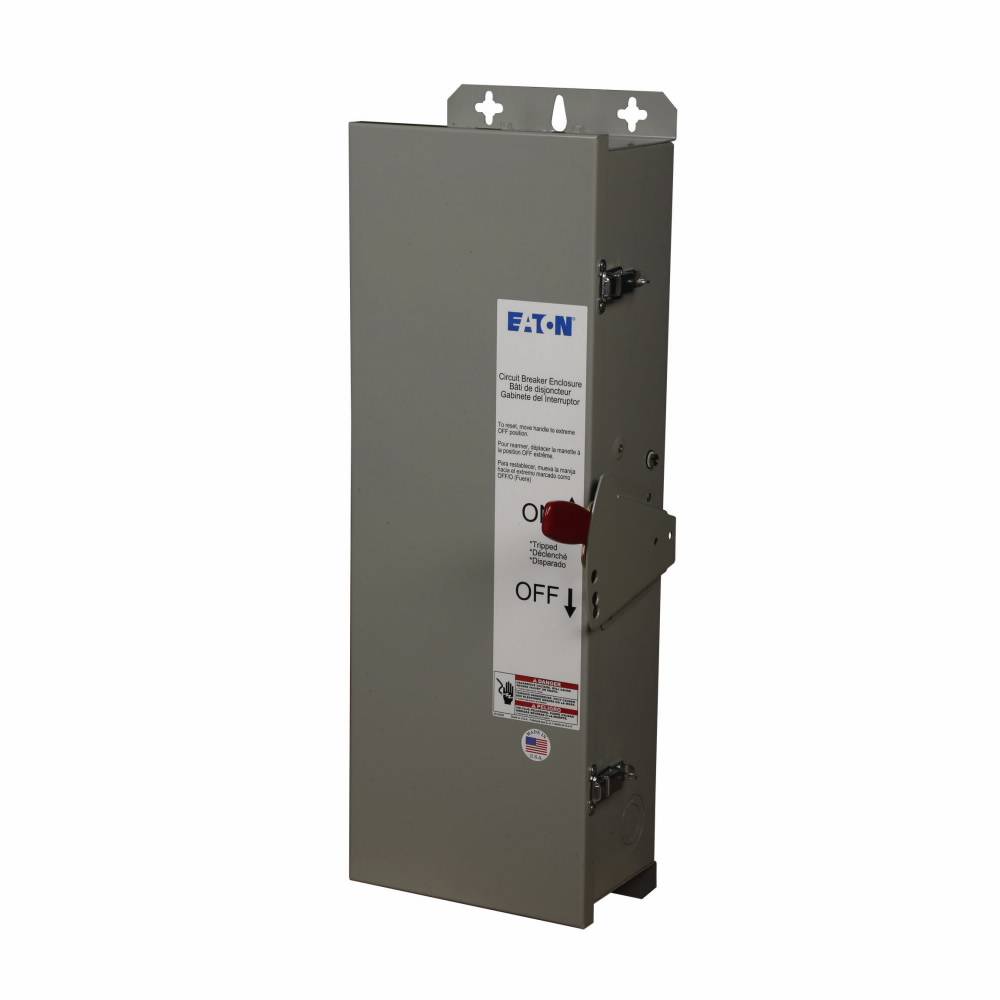EATON RFDN225H C Series Circuit Breaker Enclosure With Knockout, 9.31 ...