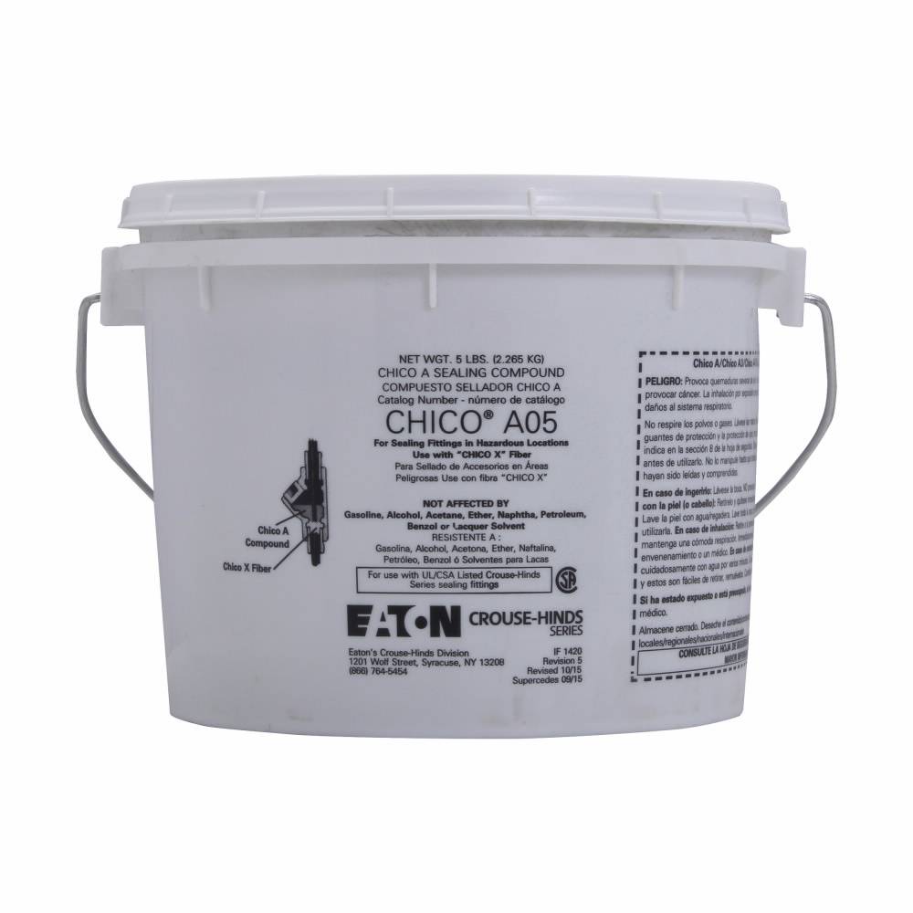 EATON Crouse-Hinds Chico® A CHICO A05 Explosionproof Sealing Compound ...