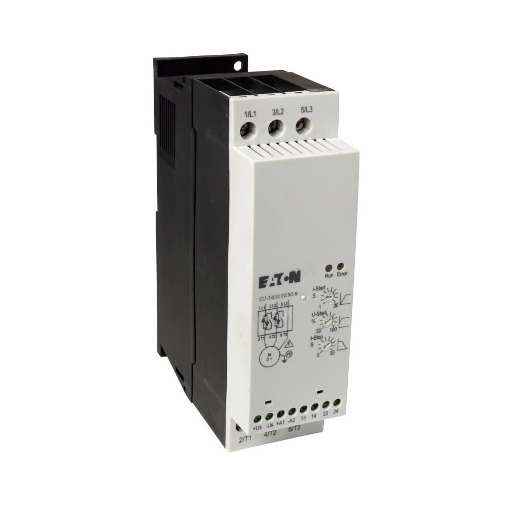 EATON DS7-340SX016N0-N DS7 Reduced Voltage Standard Soft Start Controller With Internal Bypass ...